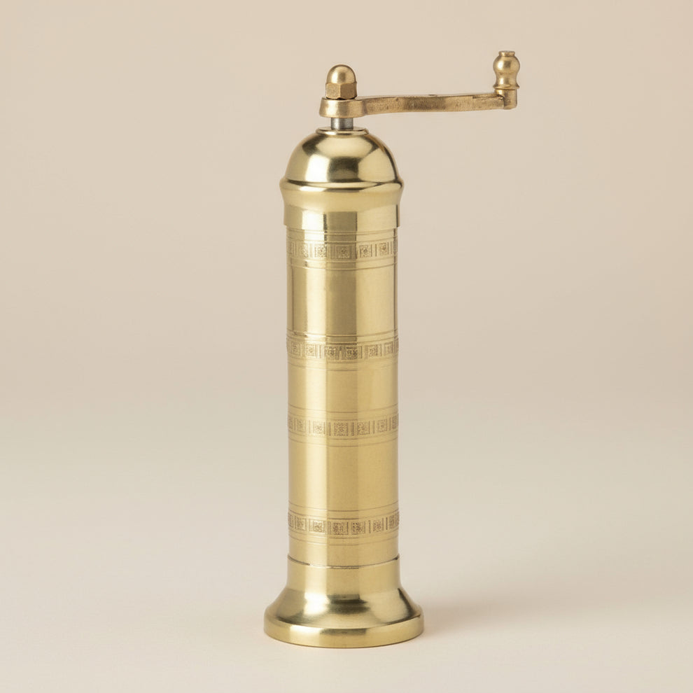 Brass Salt and Pepper Mill Set - Handcrafted in Greece – Cove Home